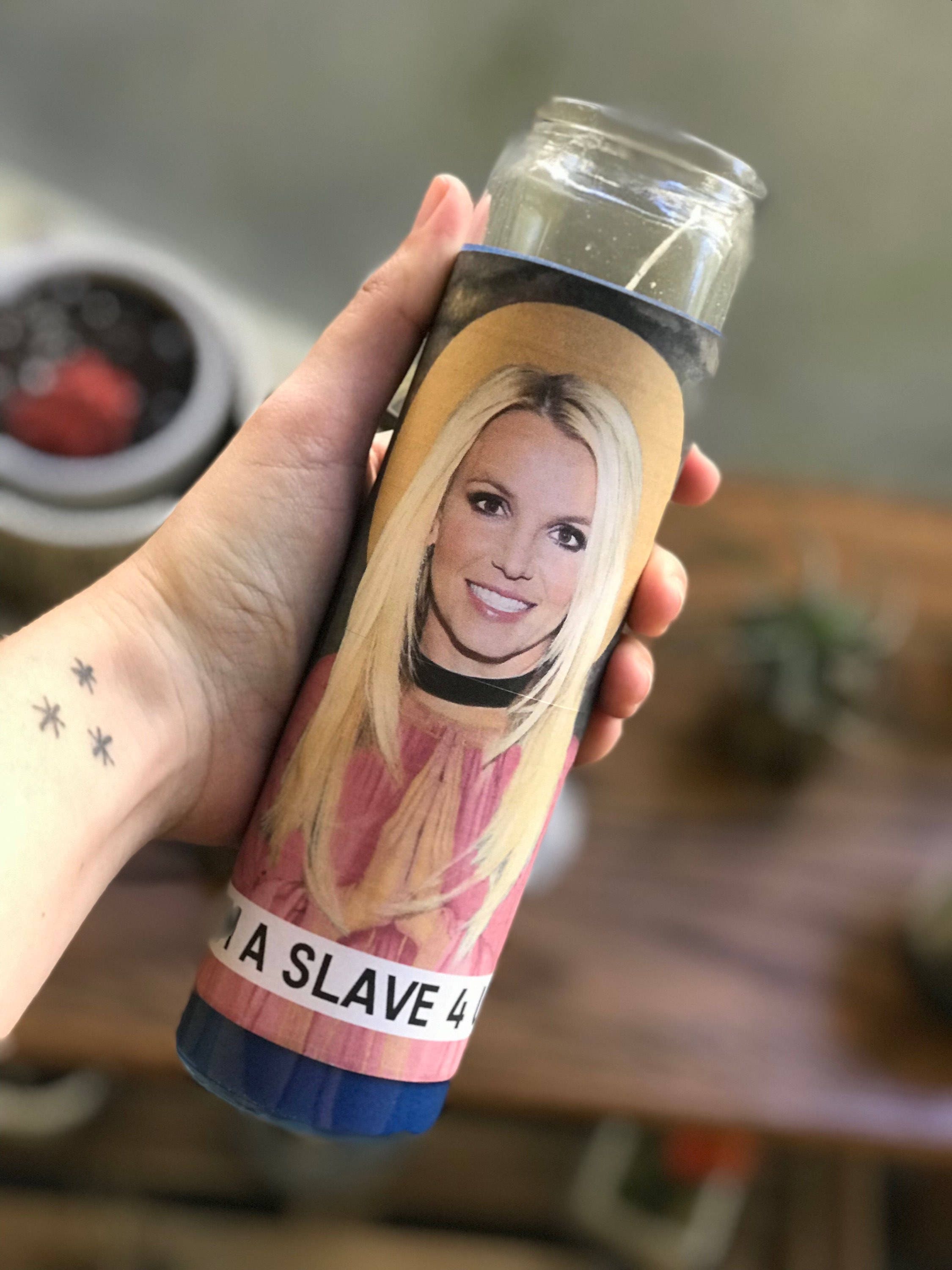 Britney Prayer Candle Funny Prayer Candle Pop Star Prayer - Etsy