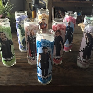 Avengers Themed Prayer Candle, Funny Prayer Candle - Etsy