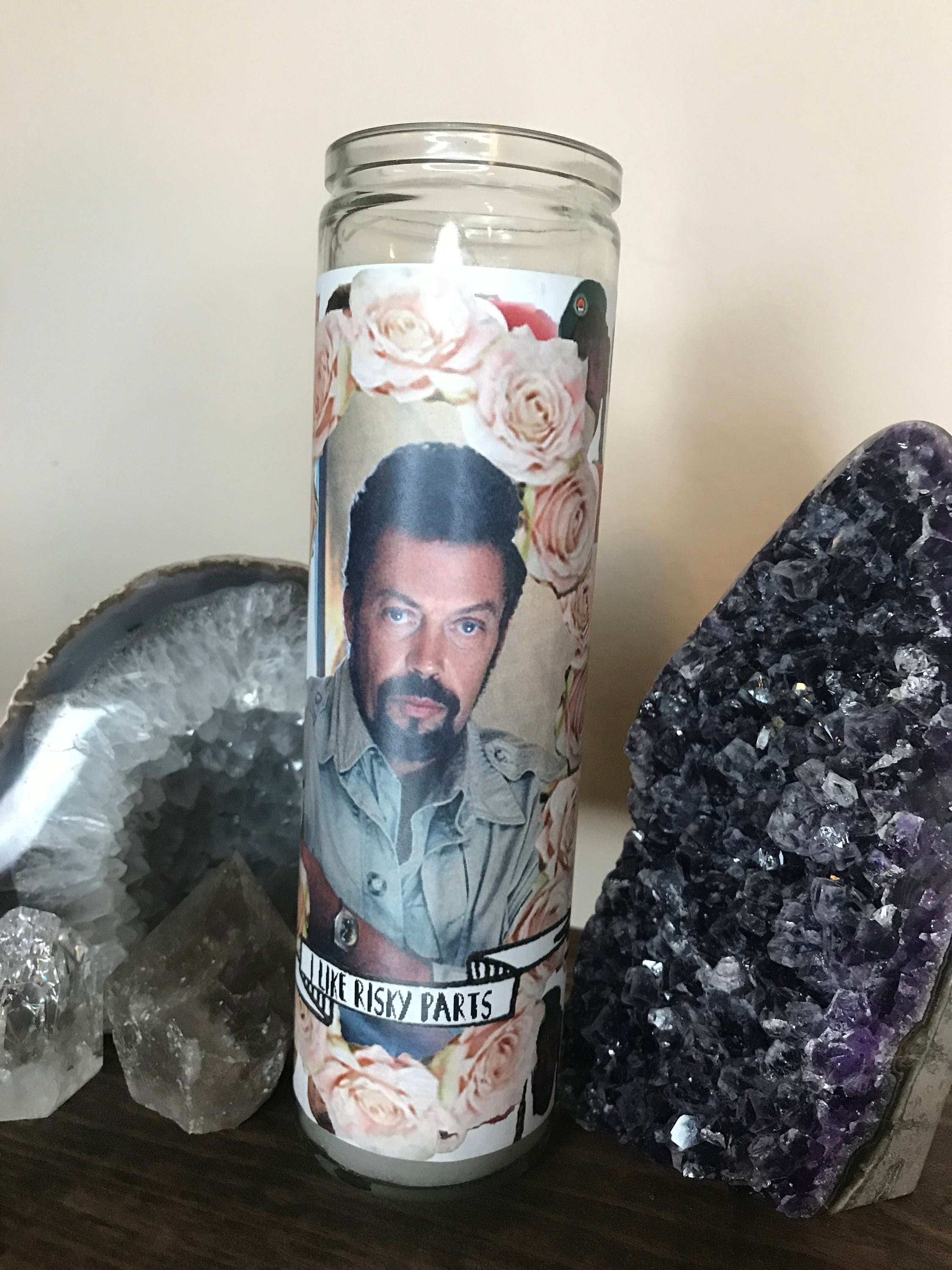 Tim Curry Funny Prayer Candle, Celebrity Prayer Candle, Funny Religious ...