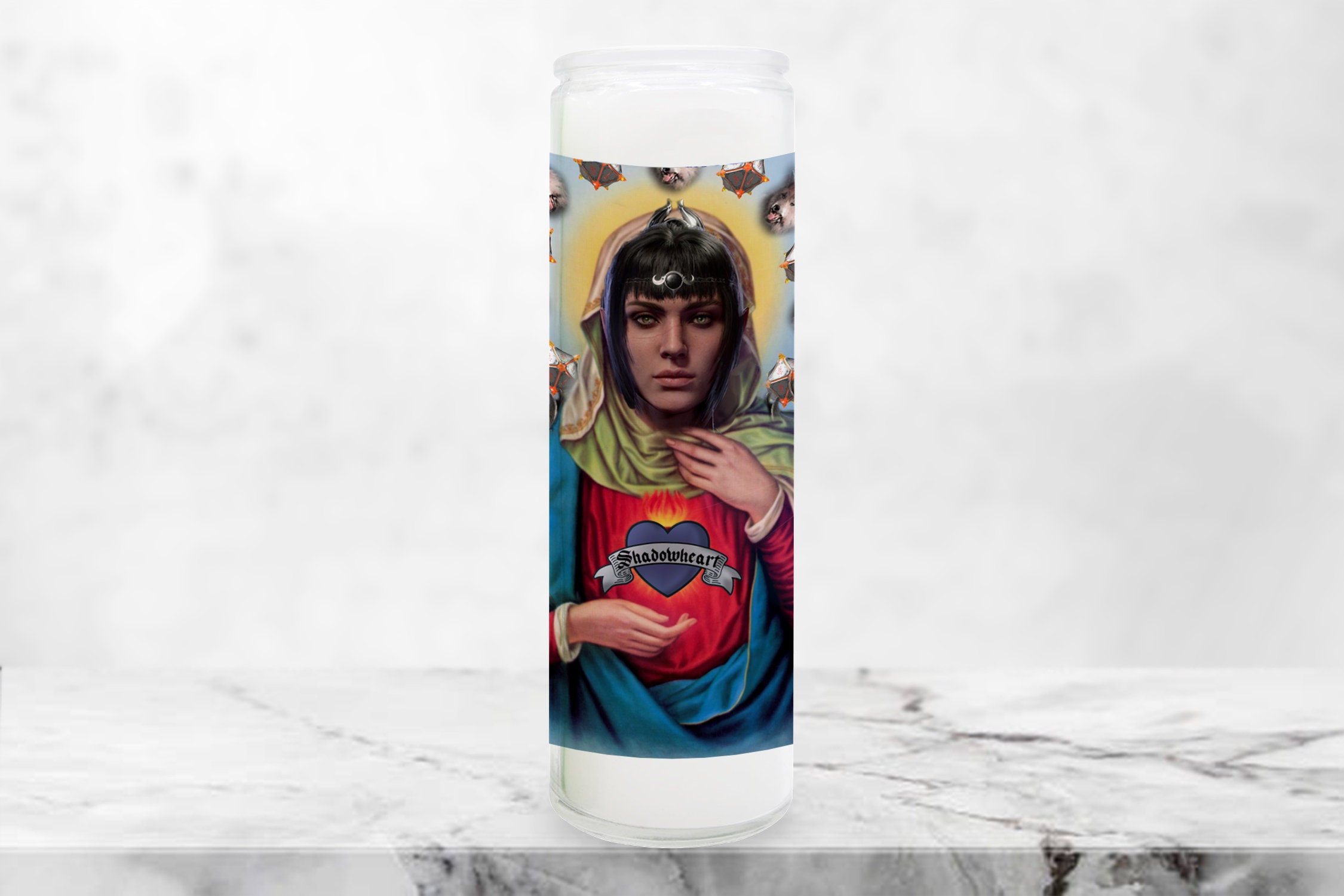 Shadowheart Funny Prayer Candle, Baldurs Gate Prayer Candle, D&D Funny ...