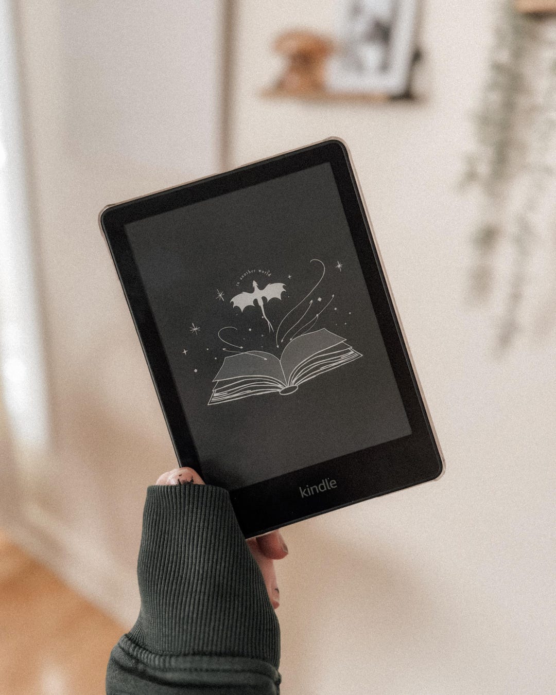 Kindle Paperwhite Full Screen Lock Screen - in Another World - Etsy