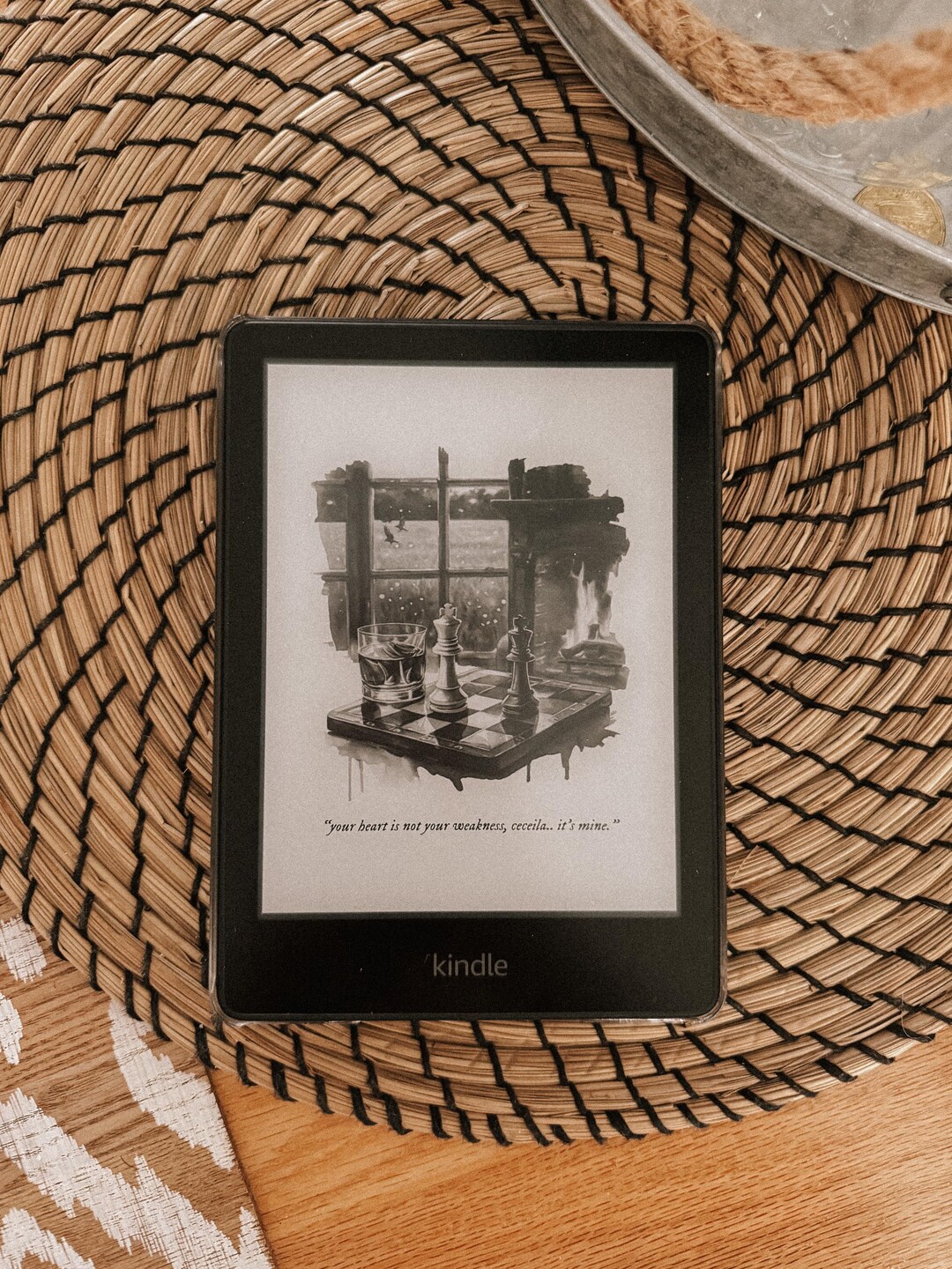 Kindle Paperwhite Full Size Lock Screen the Ravenhood, Tobias - Etsy
