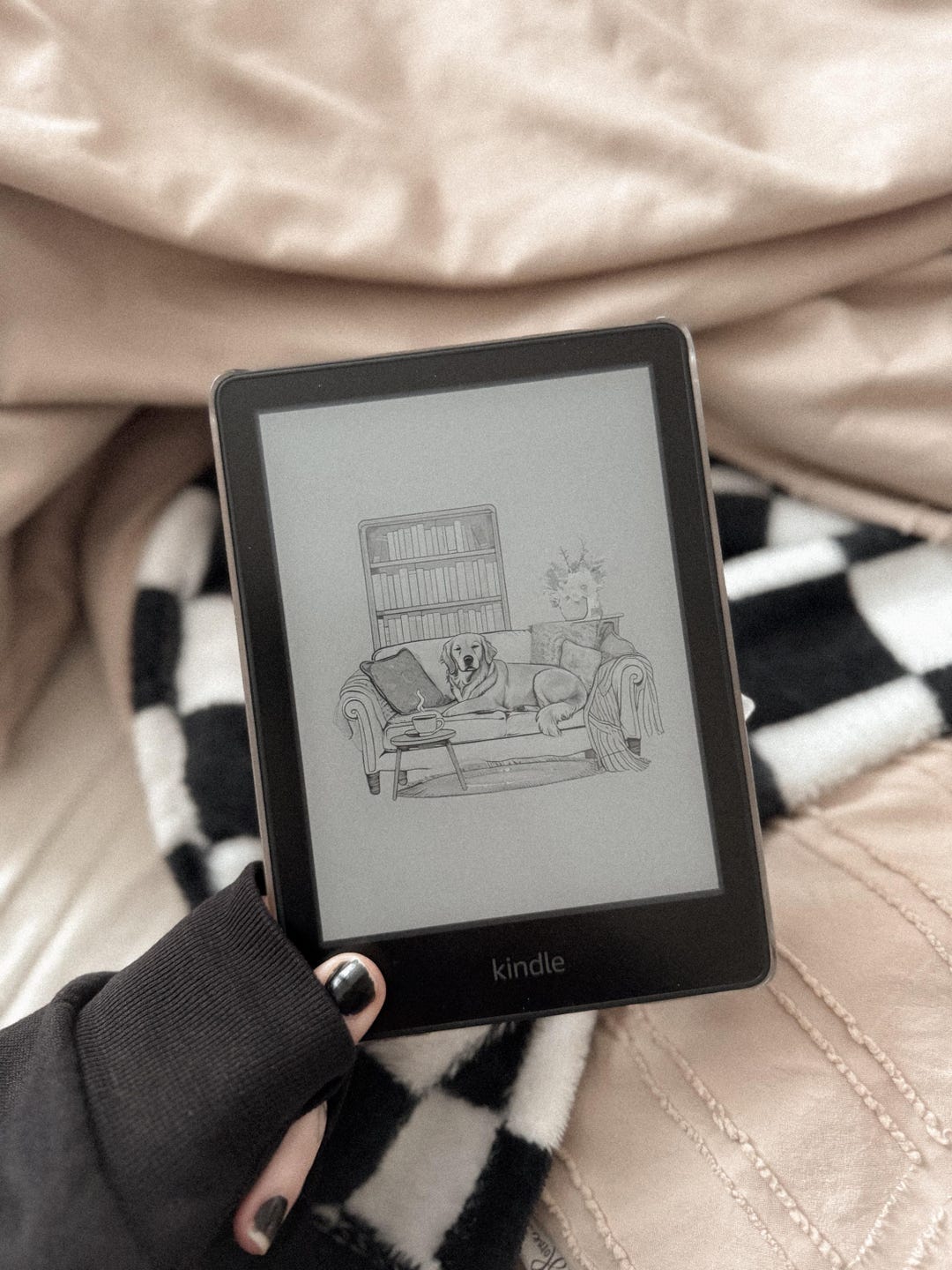 Kindle Paperwhite Full Screen Lock Screen Golden Retriever - Etsy