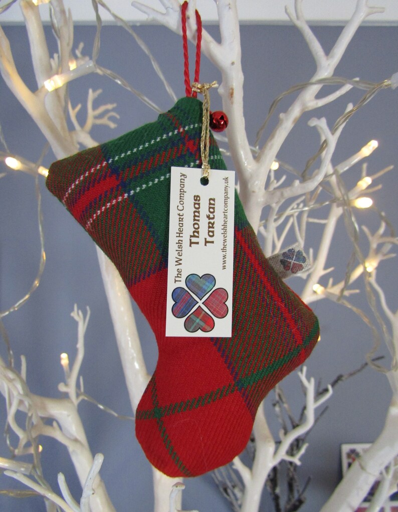 Welsh Tartan Christmas Decorations | Etsy