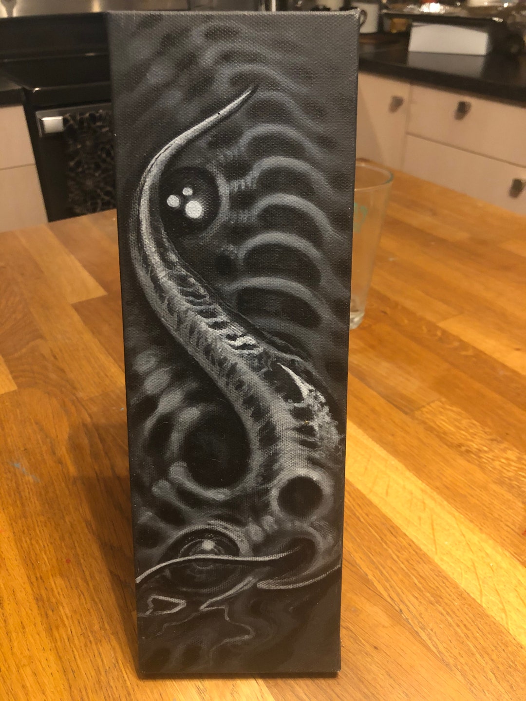 Abstract Bio Mechanical Painting - Etsy