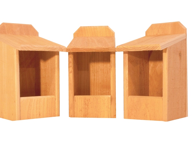 3 Cedar Nesting Boxes - Etsy