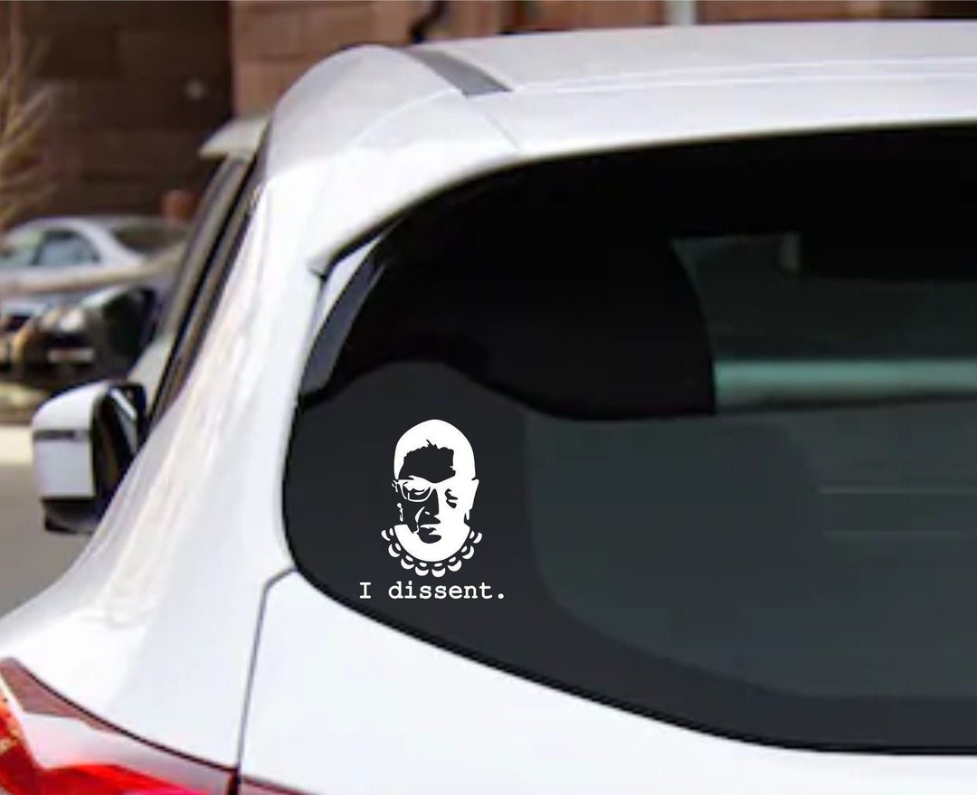 RBG Vinyl Decal | Laptop Decal | Water Bottle Decal | Car Decal - Etsy