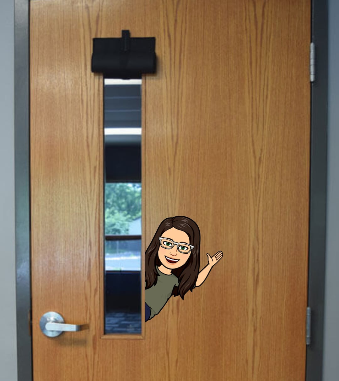 Custom Bitmoji Vinyl Decal | Laptop Decal | Door Decal | Car Decal - Etsy