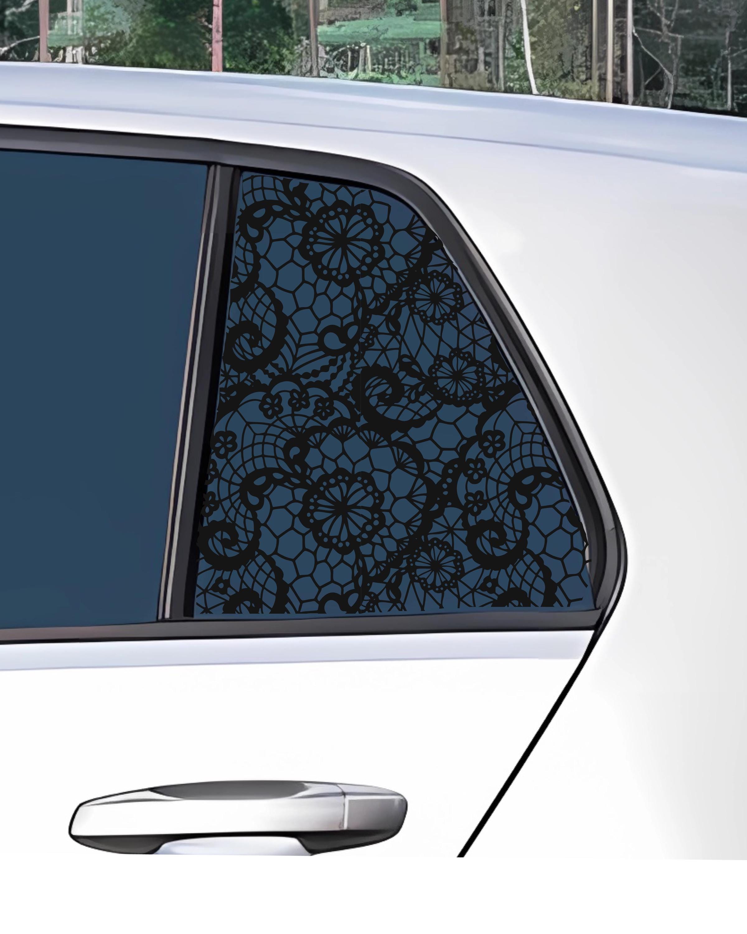 Lace Print Car Decal – 2 Pieces (one for Each Side) - Vinyl Decal for ...