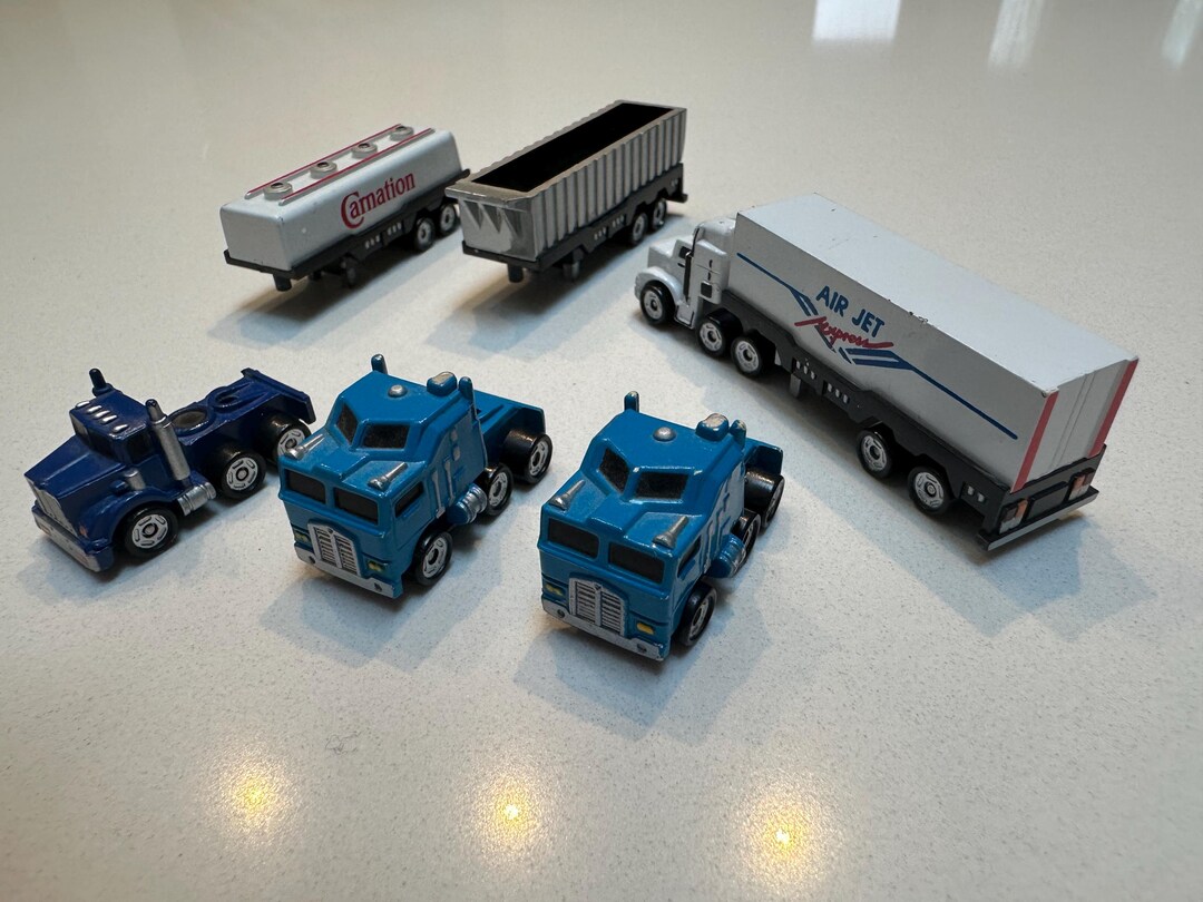 Micro Machines Truck and Trailer Lot - Etsy