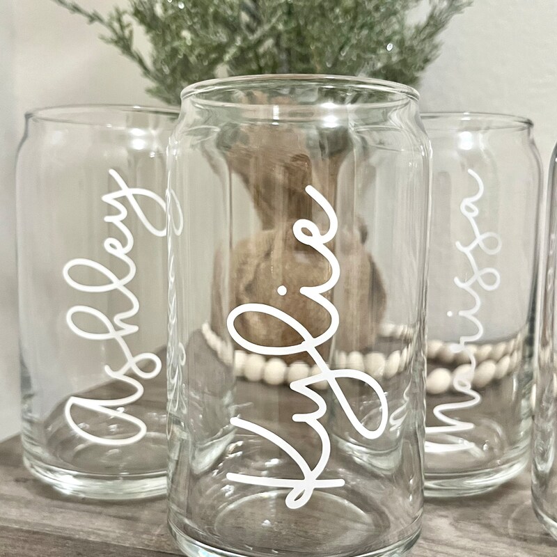 Personalized Glass Cup - Etsy