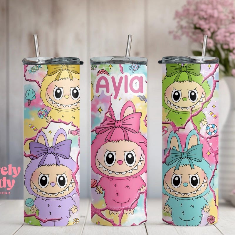 Labubu Glass Coffee - Etsy