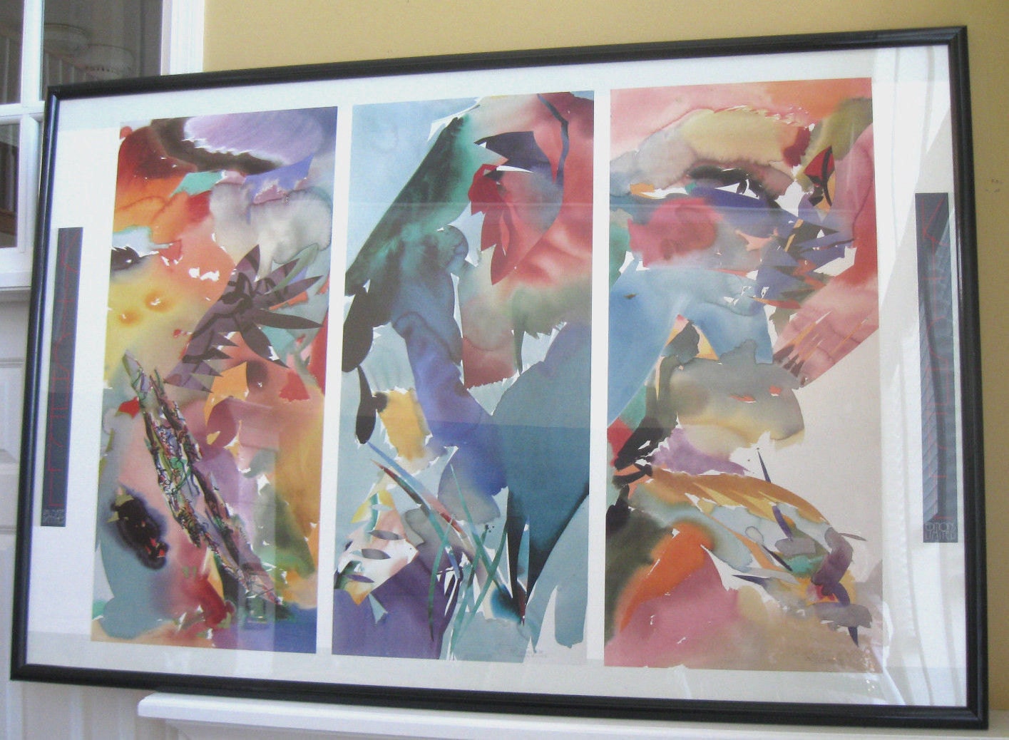 Palmate Panther by Peter Kitchell Prints 1988 A B C All 3 PS | Etsy