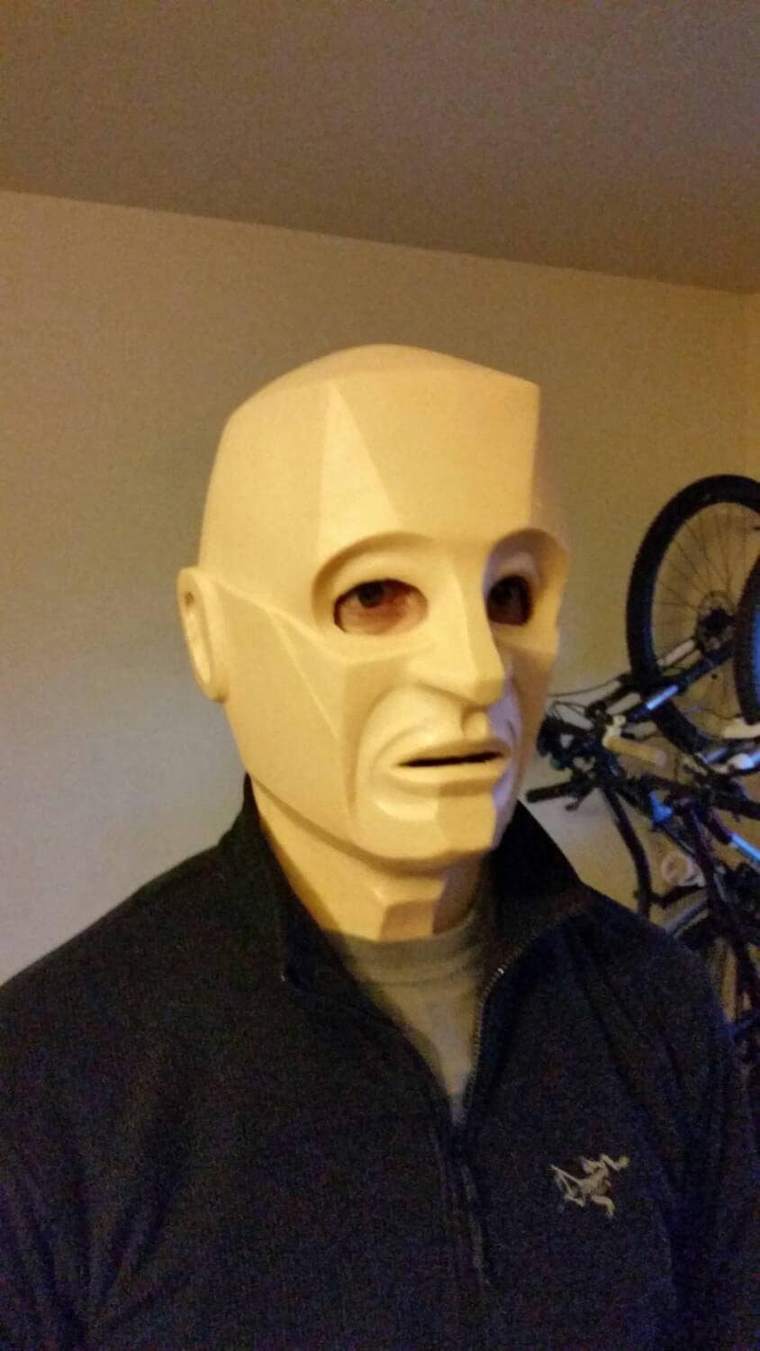 Kryten Mask Red Dwarf - Etsy