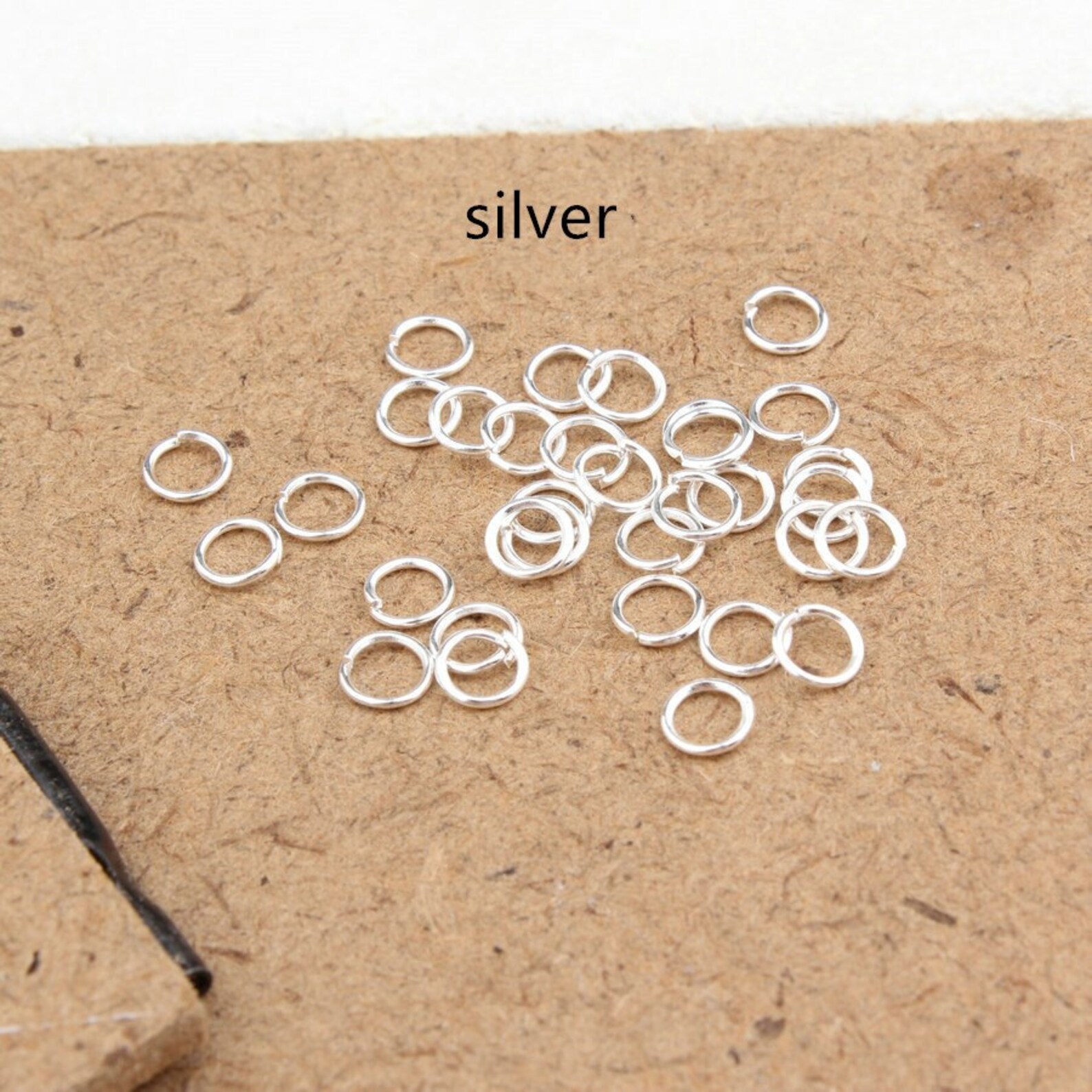 Jump Rings Split Rings Connectors For Diy Jewelry Finding | Etsy