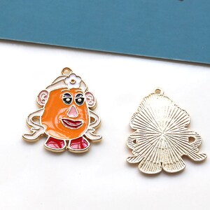 10/20PCS Cartoon Animation Enamel Charm,drop Oil Alloy Charm Pendant ...
