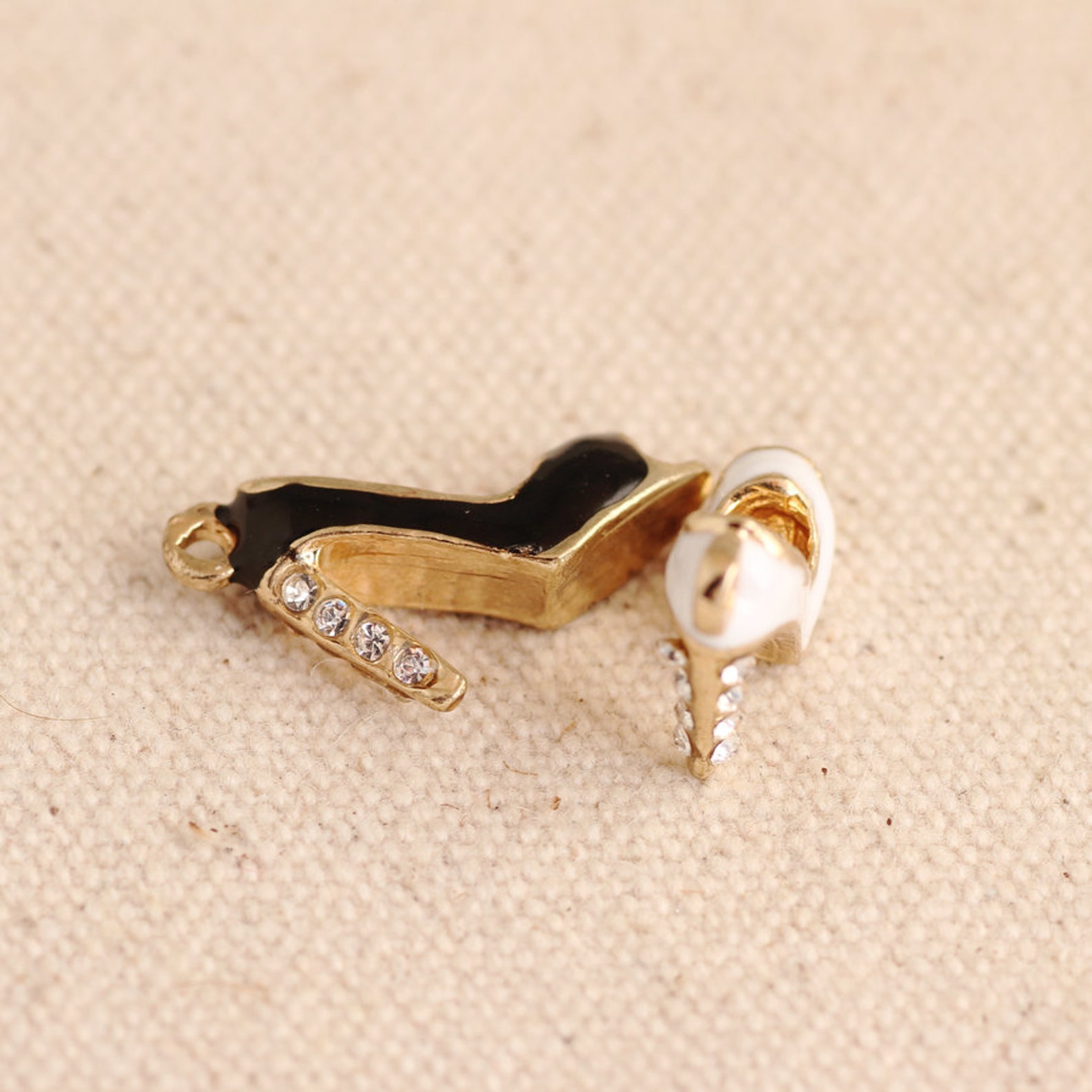 10PCS Shoe Enamel Charms Alloy Charm Pendant Tiny Charm - Etsy