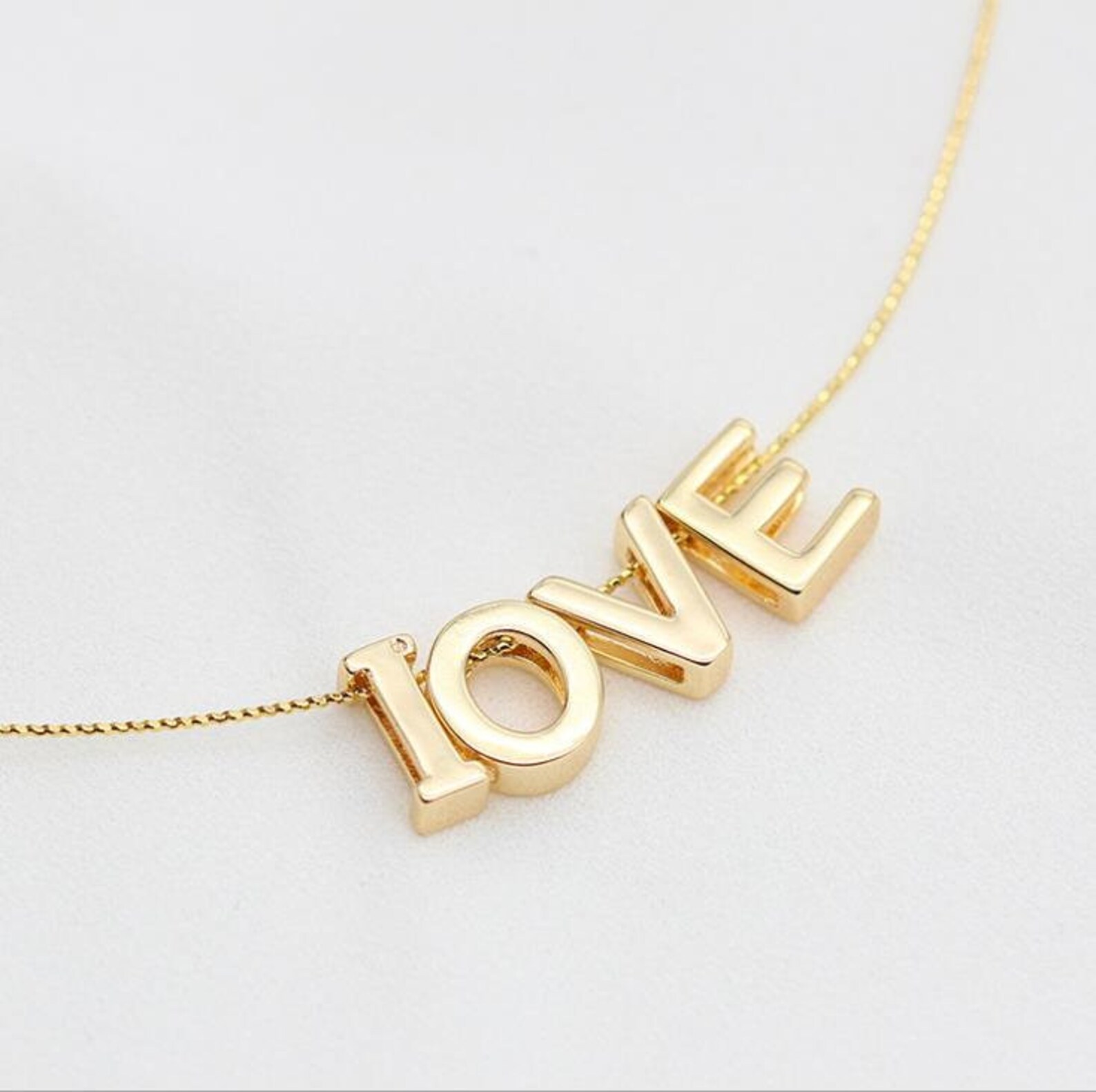 10pcs 14K Real Gold Plated Letters Beads Charmsalphabet Charm | Etsy