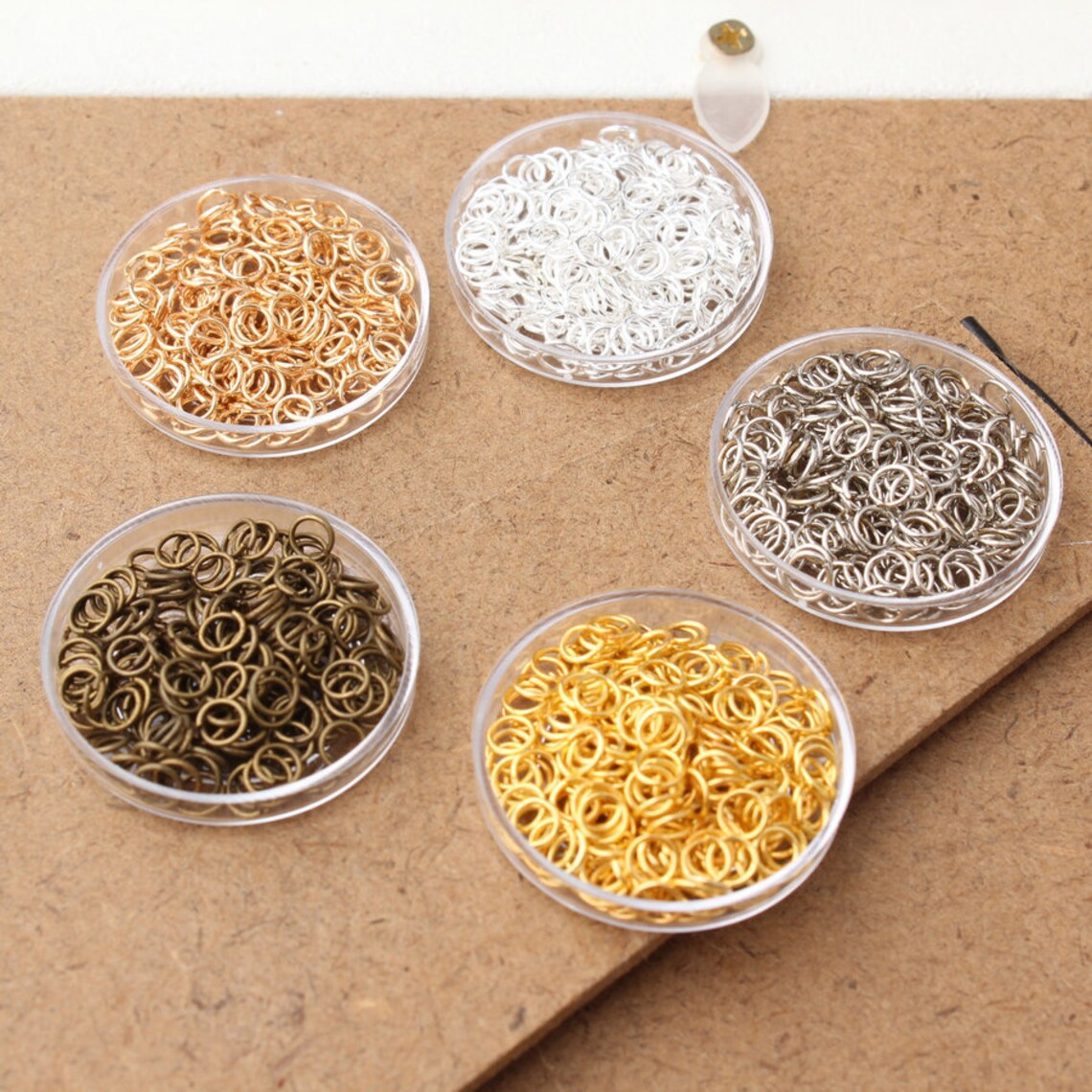 Jump Rings Split Rings Connectors For Diy Jewelry Finding | Etsy