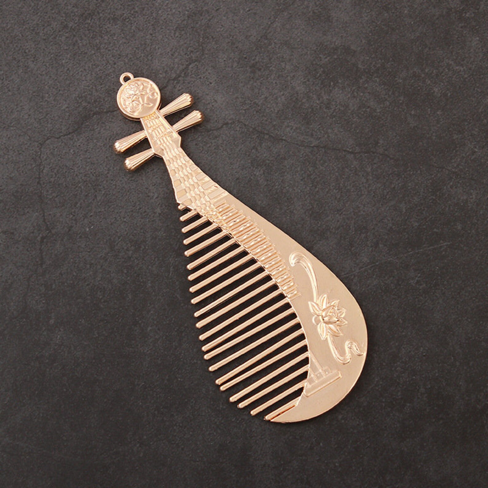 6PCS Chinese Traditional Lute Musical Instrument Charms Alloy - Etsy