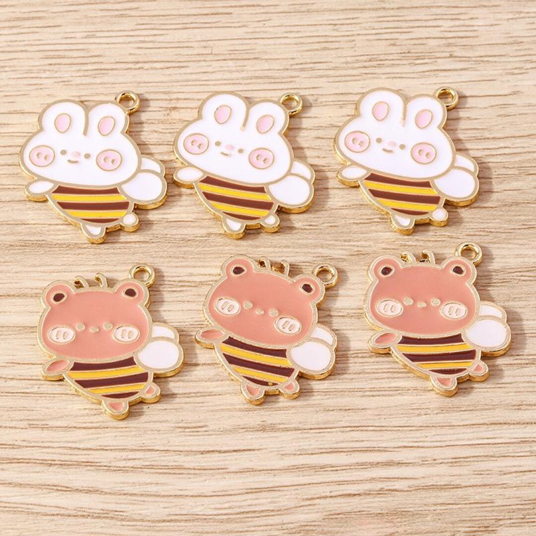 10PCS Cartoon Animation Enamel Charm,drop Oil Alloy Charm Pendant,diy ...