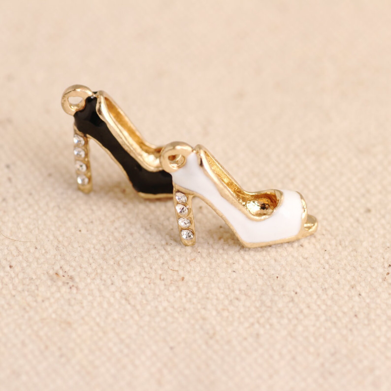 10PCS Shoe Enamel Charms Alloy Charm Pendant Tiny Charm - Etsy