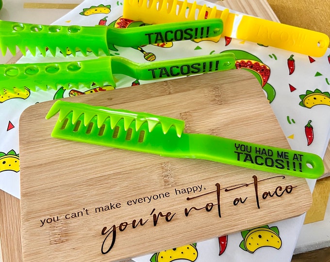 Taco Meat Scoop and Portion Tool. Ambidextrous! - Etsy