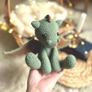Galahad Dragon Crochet Pattern: Amigurumi Toy (PDF Download) UK Terms ...