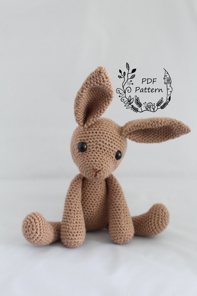PATTERN: Basil the Hare Crochet Amigurumi PDF Download Pattern | Etsy
