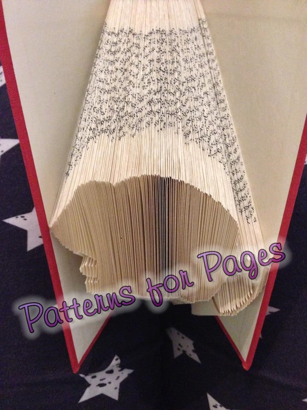 Book Folding Pattern for a MOUSE - Etsy