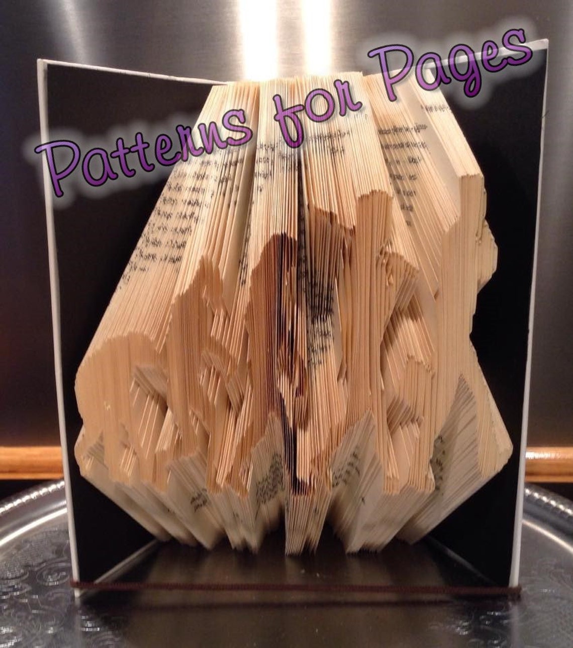 Book Folding Pattern for a EVOLUTION OF MAN - Etsy