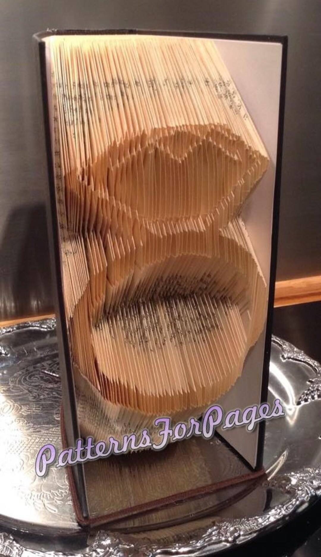 Book Folding Pattern for ENGAGEMENT RING - Etsy