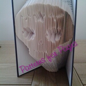 Book Folding Pattern for a SUGAR SKULL - Etsy