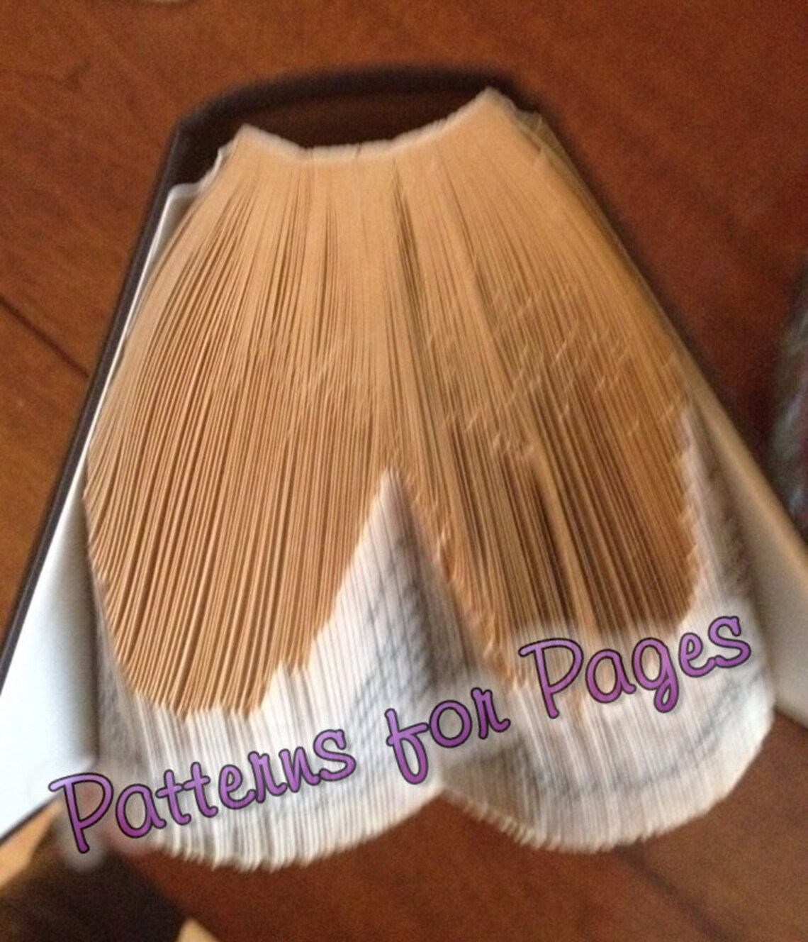 Book Folding Pattern for an INFINITY Symbol - Etsy