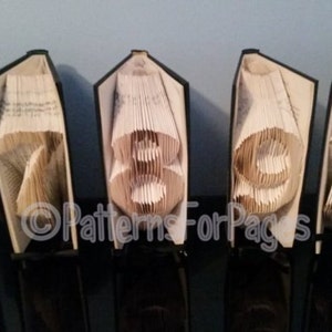 Book Folding Pattern for TABLE NUMBERS 1 to 10 (11 to 20 Listed ...