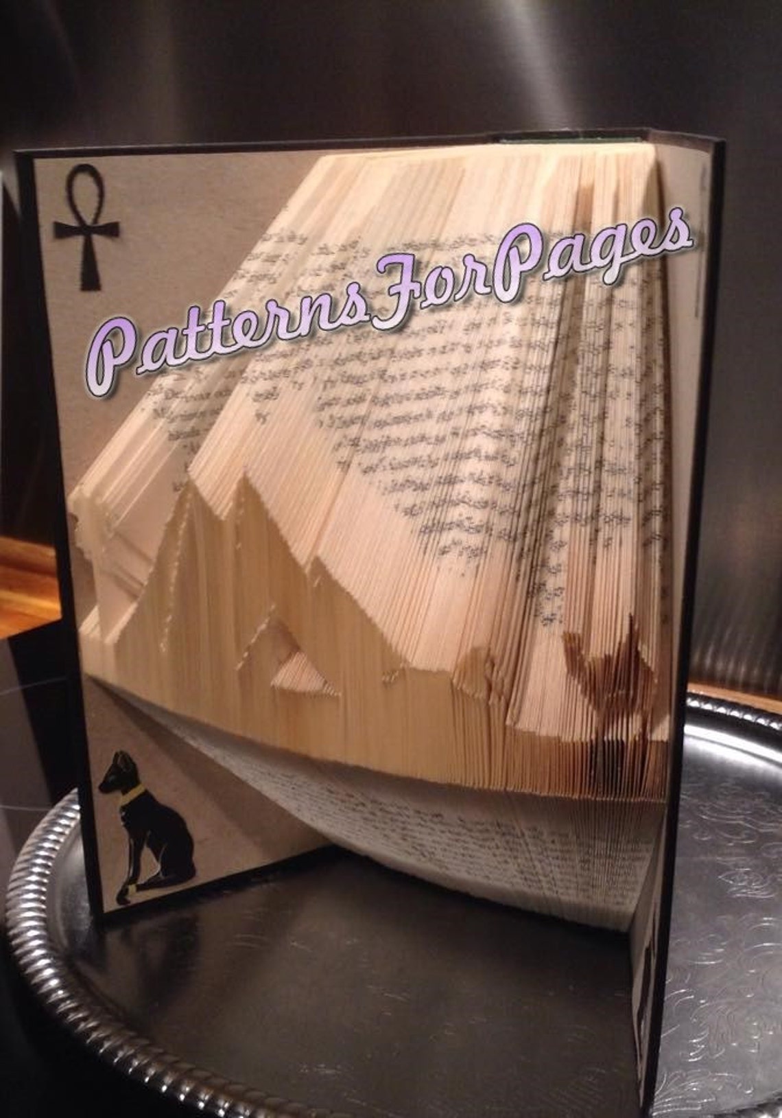 Book Folding Pattern for the EGYPT LANDMARKS - Etsy