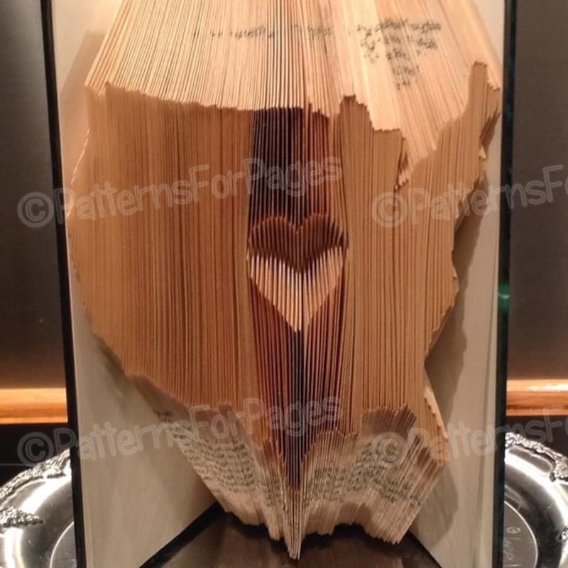 Folded Map - Etsy