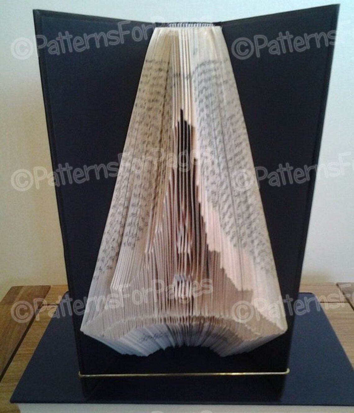 Book Folding Pattern for the EIFFEL TOWER - Etsy