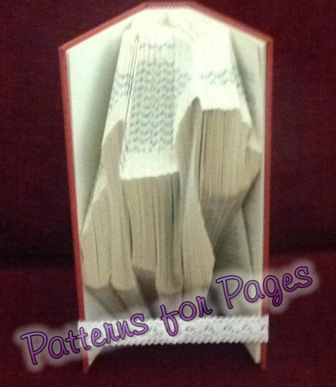 Book Folding Pattern for a WESTIE DOG - Etsy