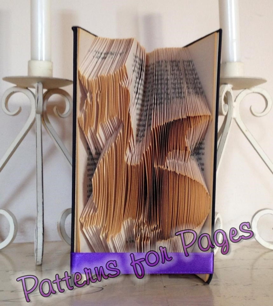 Book Folding Pattern for a DRAGON - Etsy