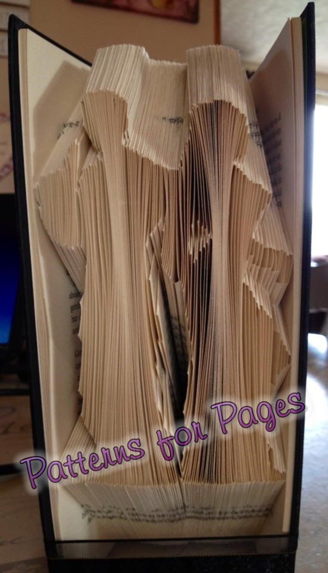 Book Folding Pattern for Male and Female SECRET AGENTS - Etsy