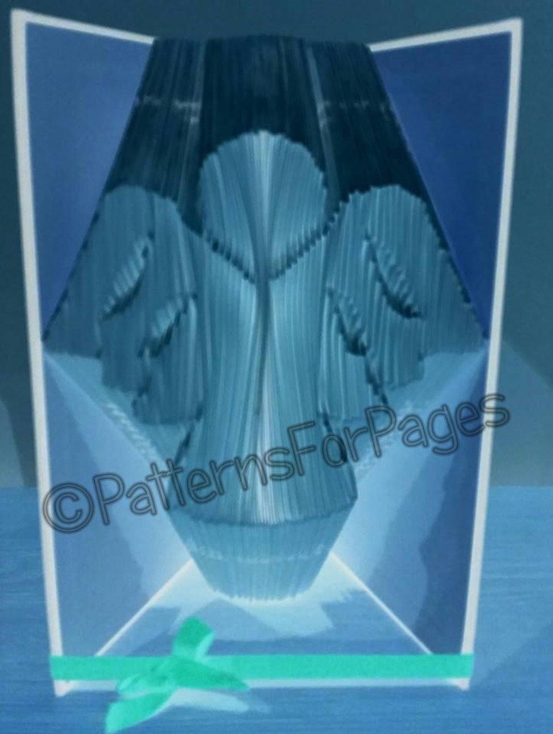 Book Folding Pattern for an ANGEL | Etsy