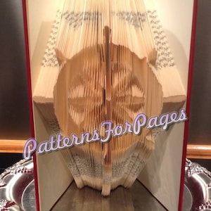 Book Folding Pattern for a SHIPS WHEEL - Etsy