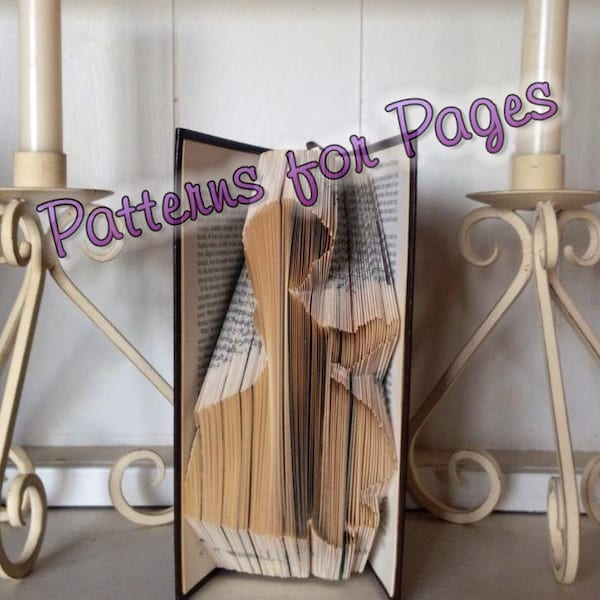 Read Book Folding Pattern - Etsy