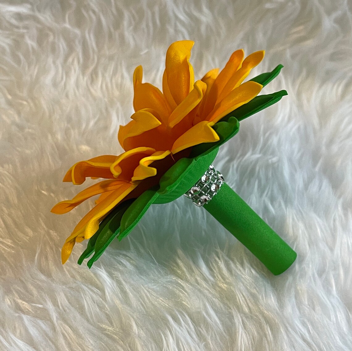 Sunflower Pen Topper•craft Foam Sunflower Pen Topper•girasol En Foami ...