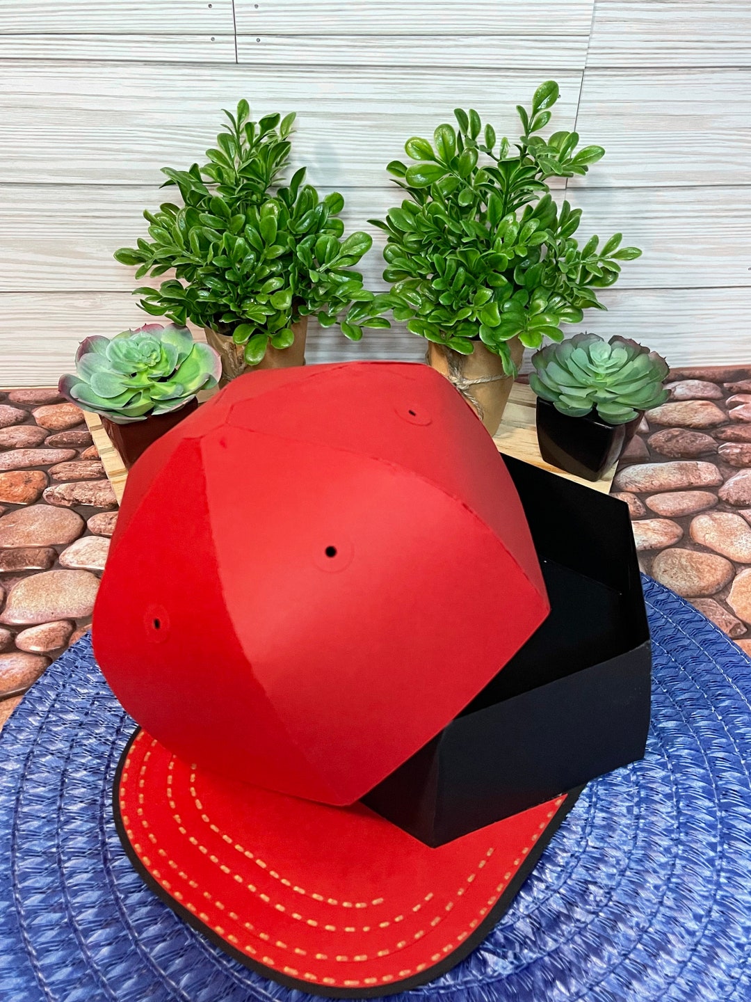 3D Hat Gift Box• Father’s Day Gift•baseball Cap Gift Box•keepsake Gift ...