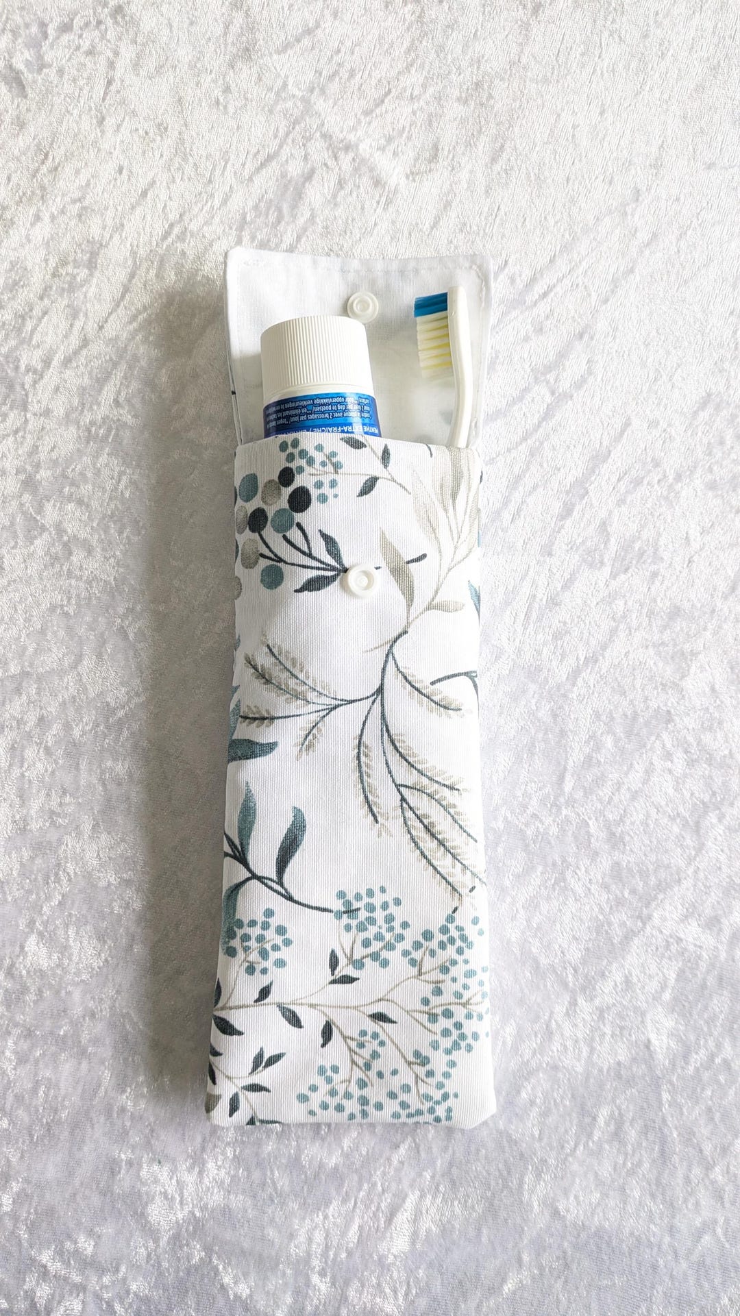 Toothbrush and Toothpaste Pouch - Etsy