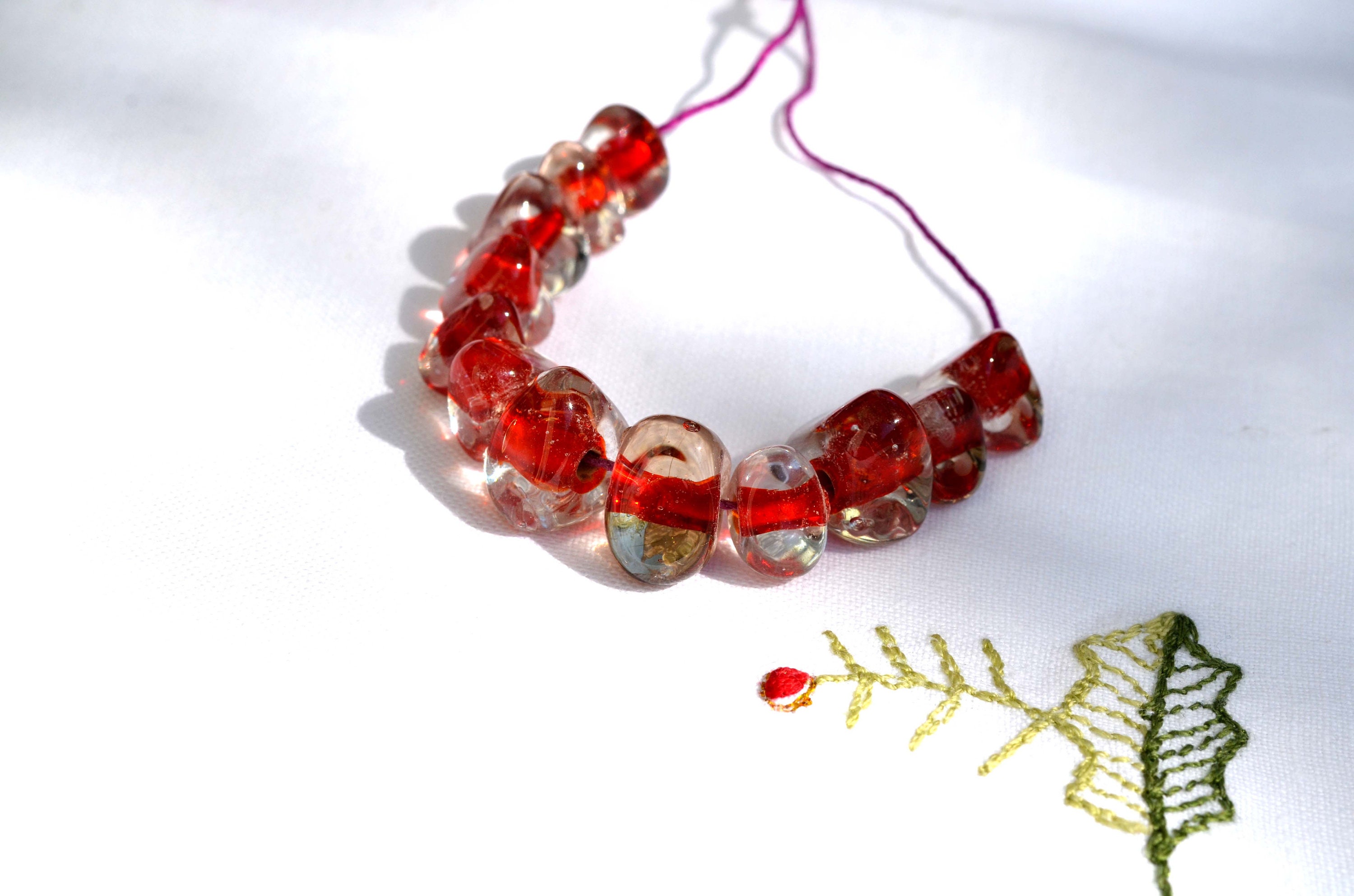 Beads Vintage Beads Mixed Lampwork Glass Craft Supplies & Tools etna.com.pe