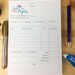 Order Receipt Book Custom Order Form Size A5 Sellers - Etsy