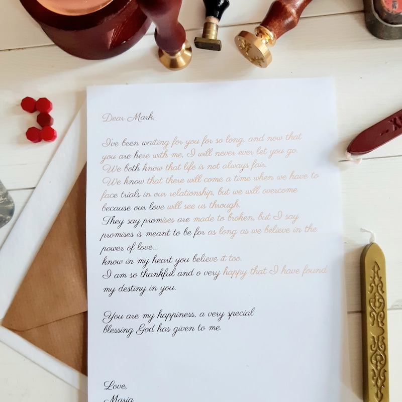 Love Letter - Etsy